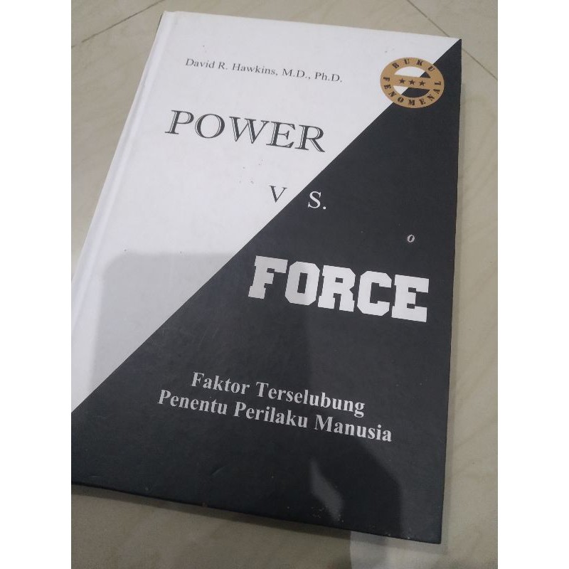 Jual Buku Power VS Force David R Hawkins Edisi Bahasa Indonesia Asli ...