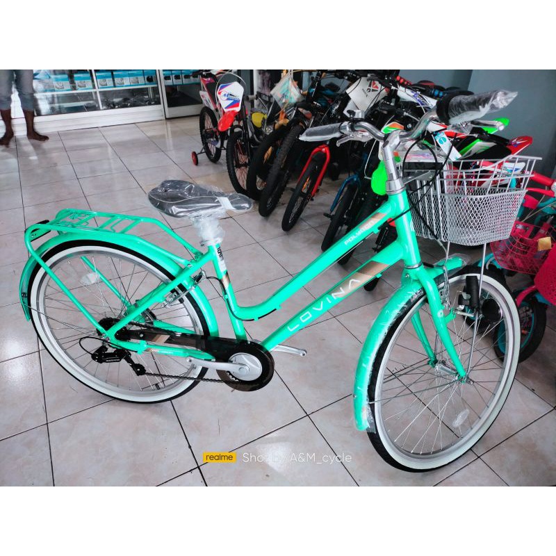 Jual Sepeda polygon lovina 26" sepeda keranjang citybike polygon ctb 26 ...