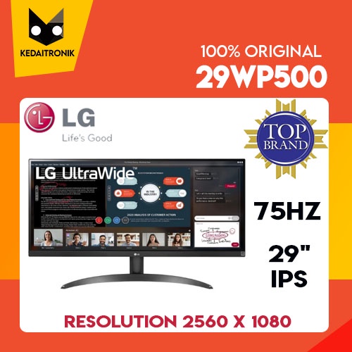 Jual NEW LED Monitor LG 29WP500 29" UltraWide IPS 75Hz FHD HDMI - LG ...