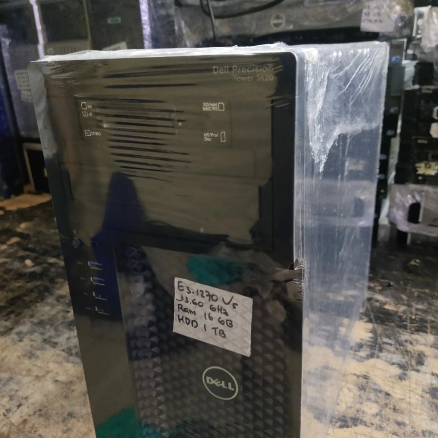 Jual DELL PRECISION 3620 XEON E3 1270V5 RAM 16GB SSD 256B QUADRO K620 ...