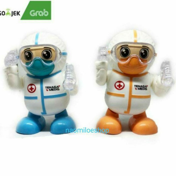Jual Mainan Robot Anak Robot Tenaga Medis / Mainan Robot Joget APD ... Jual Mainan Robot Anak Robot Tenaga Medis / Mainan Robot Joget APD ...