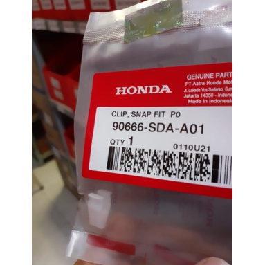 Jual 90666SDAA01 Clip Snap Fit (P0) – BeAT eSP New, CBR 150, Spacy ...