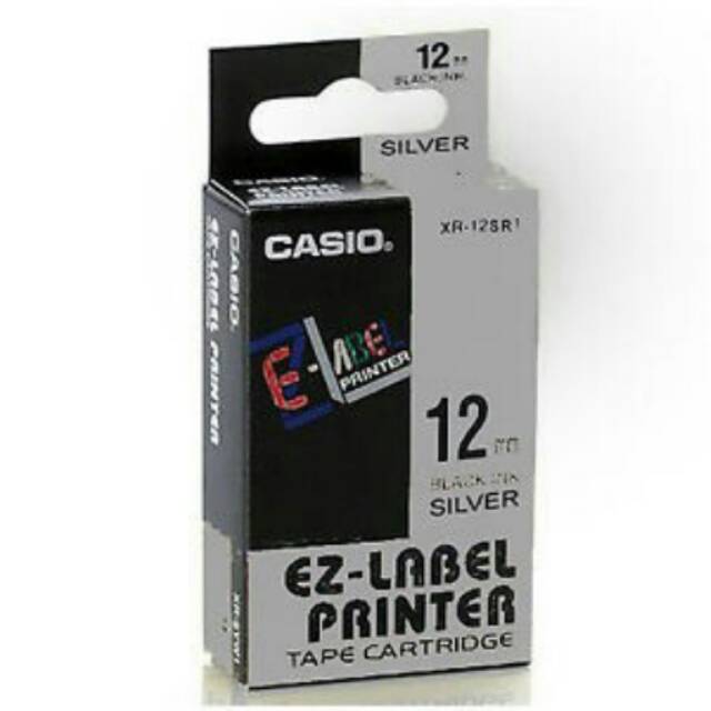 Jual Pita / Label Printer Casio 12mm # EZ Label Tape Casio # | Shopee ...
