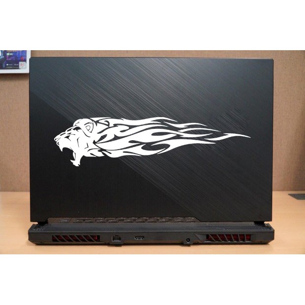 Jual stiker laptop tribal singa 1 custom cutting stiker murah | Shopee ...