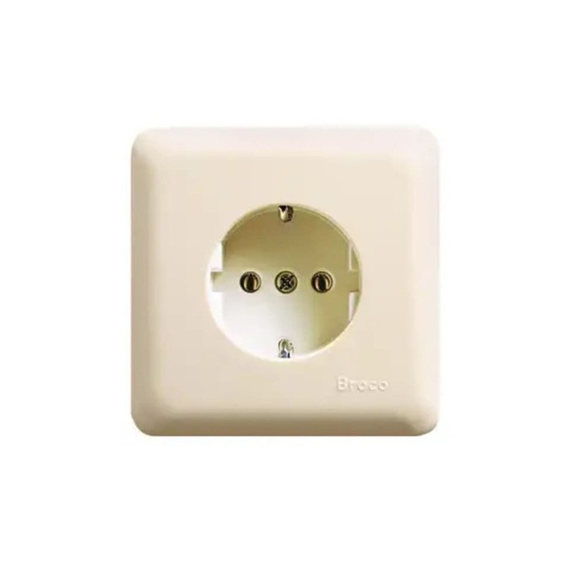 Jual BROCO STOP KONTAK ARDE IB NEW GEE 5511U CREAM PACKING 5511U ...