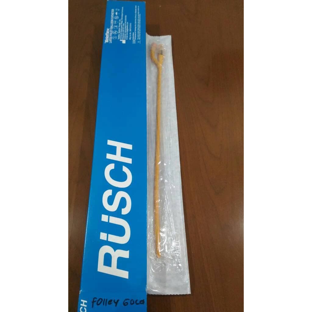 Jual Rusch kateter Urin Folley Kateter 3 Way CH 18 | Shopee Indonesia
