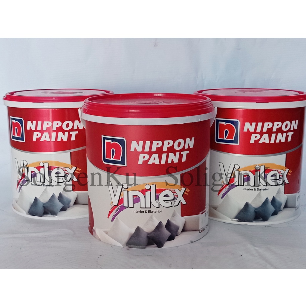 Jual Cat Tembok Vinilex 5 Kg Galon Vinilex Putih Vinilex 300 Vinilex ...