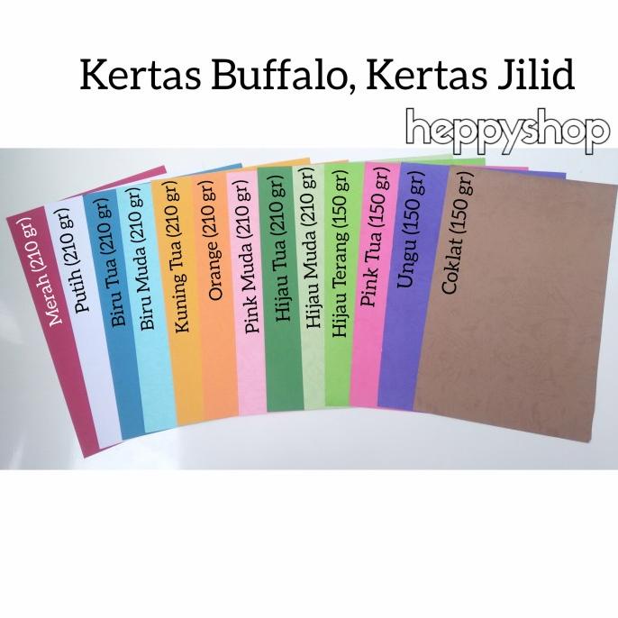 Jual Kertas Buffalo, Kertas Jilid heppys44 Kualitas Baik | Shopee Indonesia