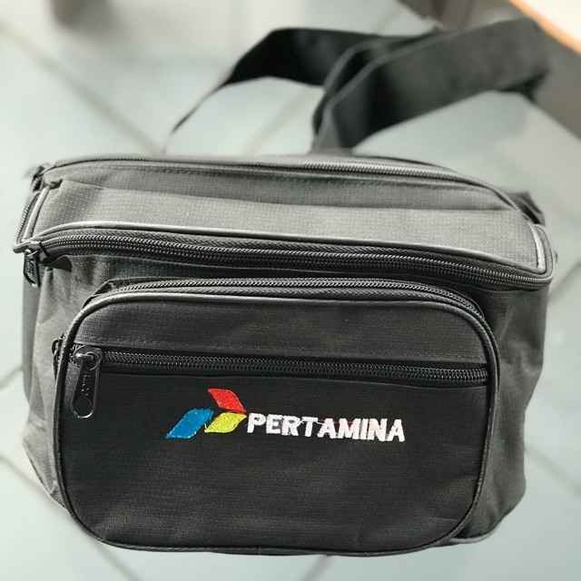 Jual tas pinggang spbu pertamina/tas pinggang oprator spbu pertamina ...