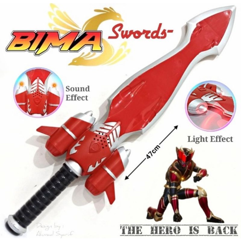 Jual Mainan Anak Pretend Play Pedang Bima-S BIMA X FIRE SWORD | Shopee ...