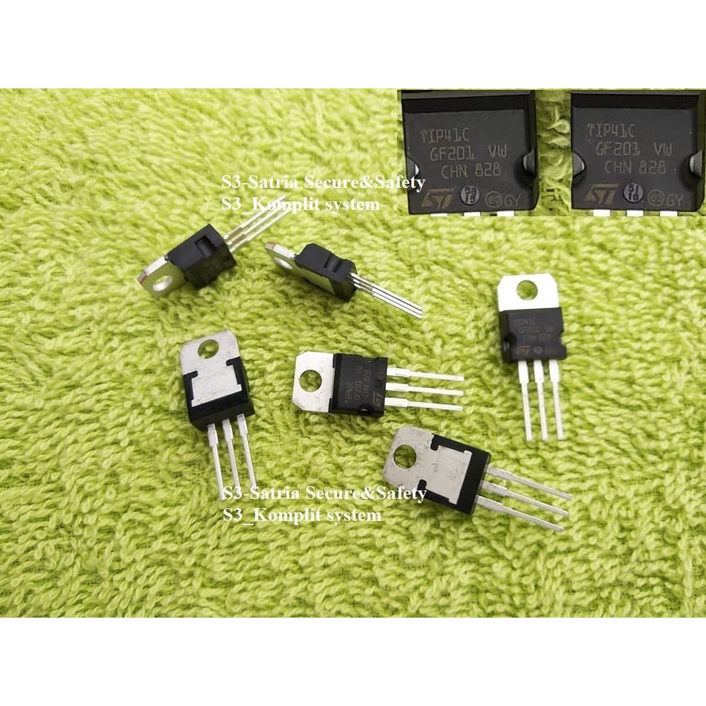 Jual Mosfet TIP41C Transistor TIP41 C IC TIP 41C ST TIP 41 C | Shopee ...