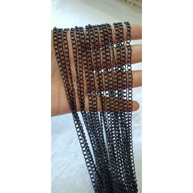Jual RANTAI HITAM UKURAN 1,0 MM | Shopee Indonesia