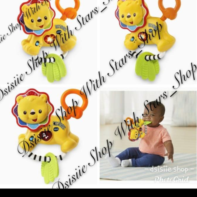 Jual Vtech Roar And Explore Lion Teether Yellow Original /Mainan Gigit ...