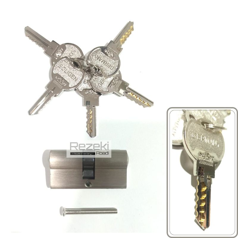 Jual Silinder Kunci - Anak Kunci Komputer Key Soligen - Double Pin Anti Duplikat | Shopee Indonesia