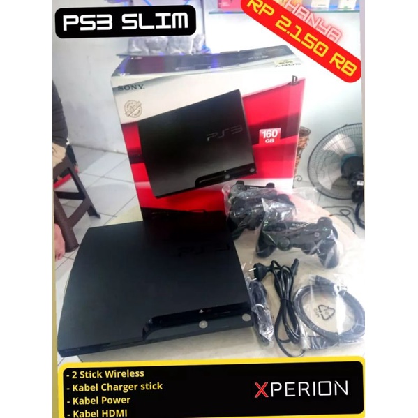 Jual SONY PLAYSTATION PS3 SLIM CFW HEN FULL GAMES 500GB | Shopee Indonesia