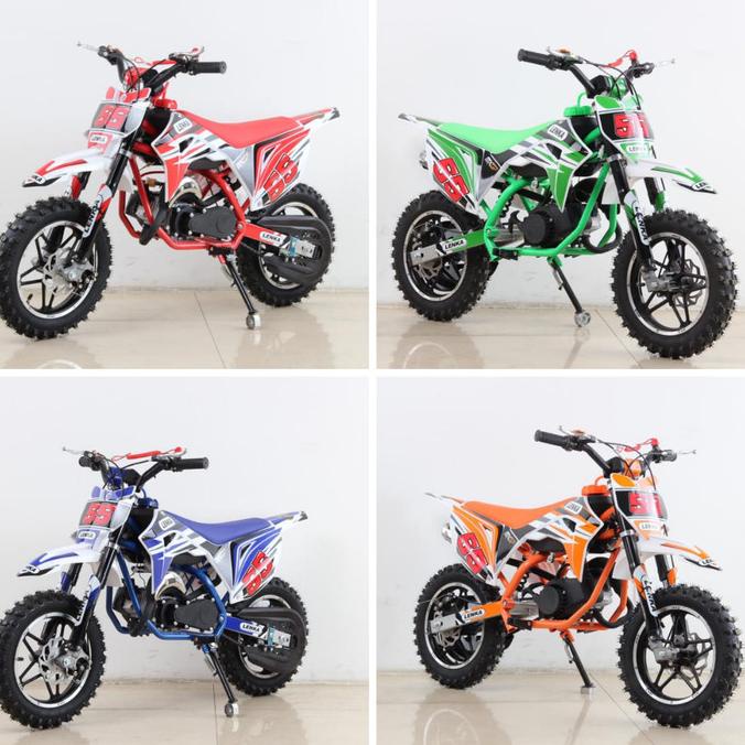 Jual MOTOR MINI TRAIL MC 55 MESIN 2TAK 50CC | Shopee Indonesia