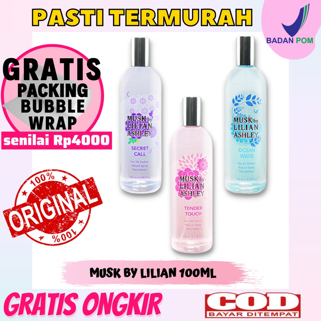 Jual PARFUM WANITA MUSK BY LILIAN ASHLEY 100ML EDP CEWEK ORIGINAL ...