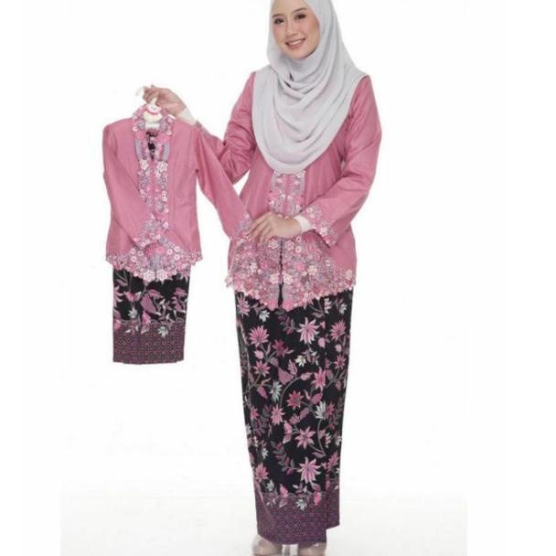 Jual Muraaaahh.. Sircinta Bahan kebaya encim bordir melati kombinasi ...