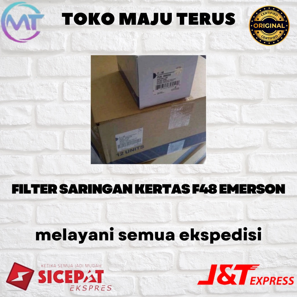 Jual filter saringan kertas F48 EMERSON | Shopee Indonesia