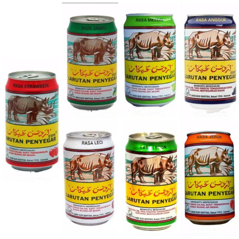 Jual Larutan Cap BADAK KALENG Aneka RASA 320 ML | Shopee Indonesia