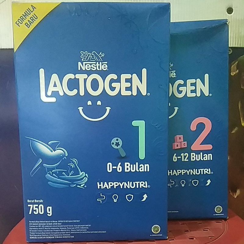 Jual Susu Formula bayi bubuk Nestle Lactogen Lactogrow 750gr | Shopee ...