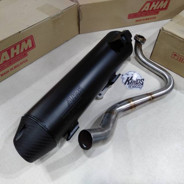 Jual Knalpot AHM MALAYSIA original standar racing PCX LOKAL NEW 2018 ...
