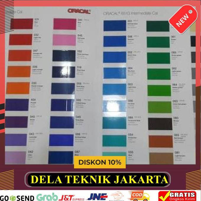 Jual STIKER / STICKER ORACAL 651 GLOSS (50CM X 126CM) MOBIL DAN MOTOR ...