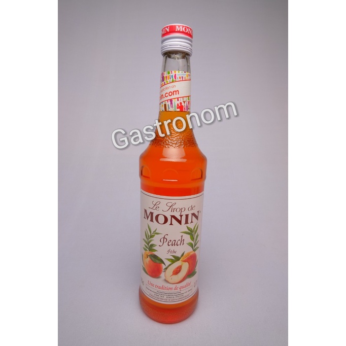 Jual Monin Peach Syrup / Sirup Monin Peach 700ml | Shopee Indonesia