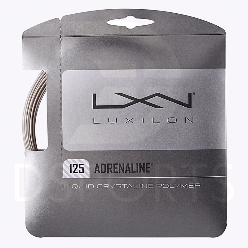 Jual Luxilon Adrenaline 125 LXN Strings Set Grey ( Tennis String Senar ...