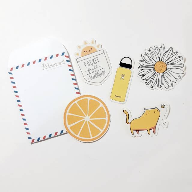 Jual yellow sticker pack (35 pcs) | Shopee Indonesia