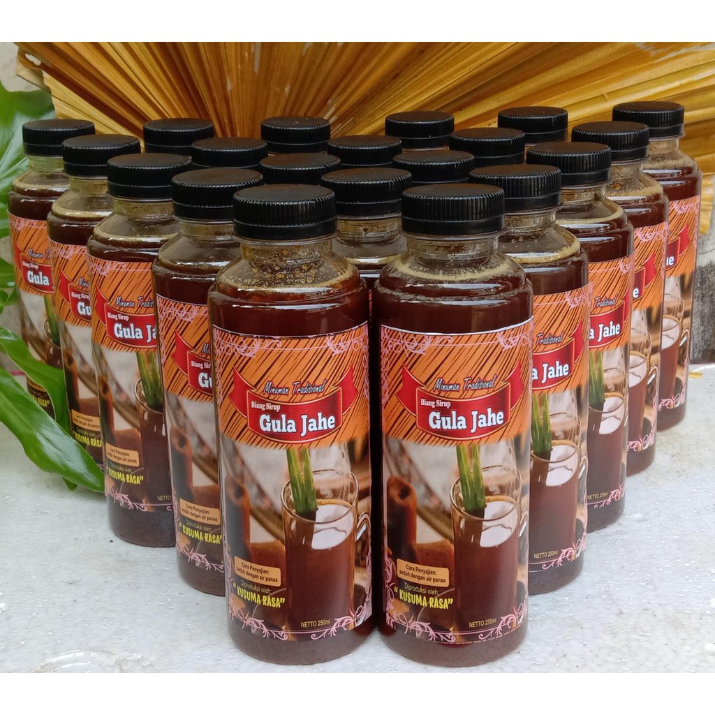 Jual Biang Sirup Gula Jahe Asli Higienis Kemasan 250ml Minuman ...