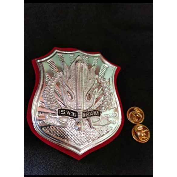 Jual Pin Lencana Kewenangan Security Satpam | Shopee Indonesia