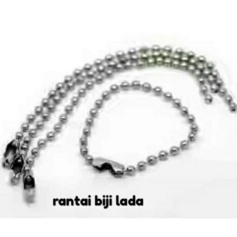 Jual Gantungan rantai biji lada merica ball chain rantai kodok ...