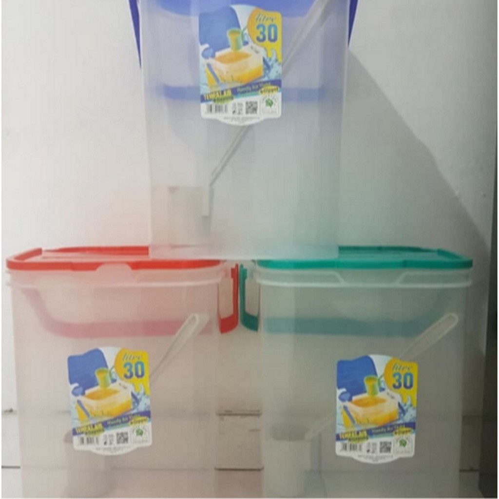 Jual Tempat es buah 30 ltr Green leaf /Aquarium es kelapa | Shopee ...