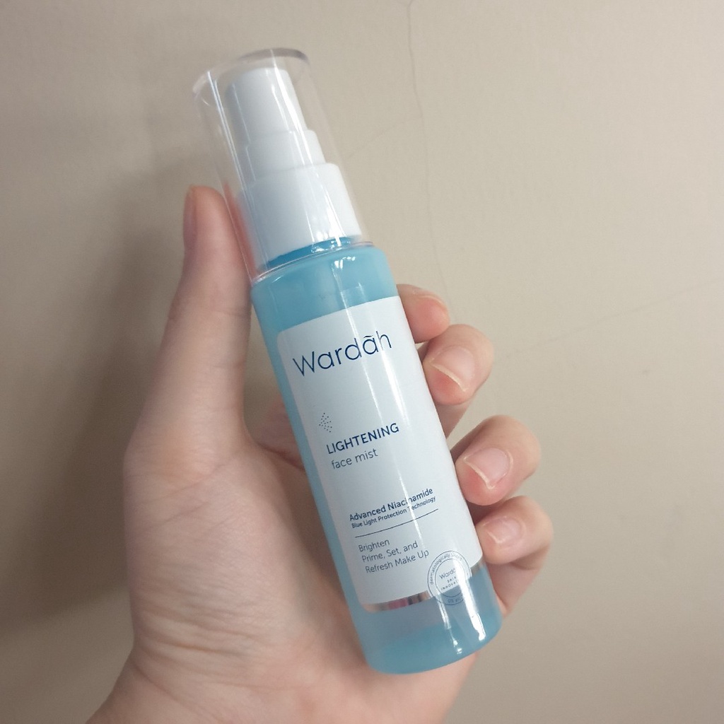 Jual Wardah Lightening Face Mist 60 ml - Spray untuk primer, setting ...