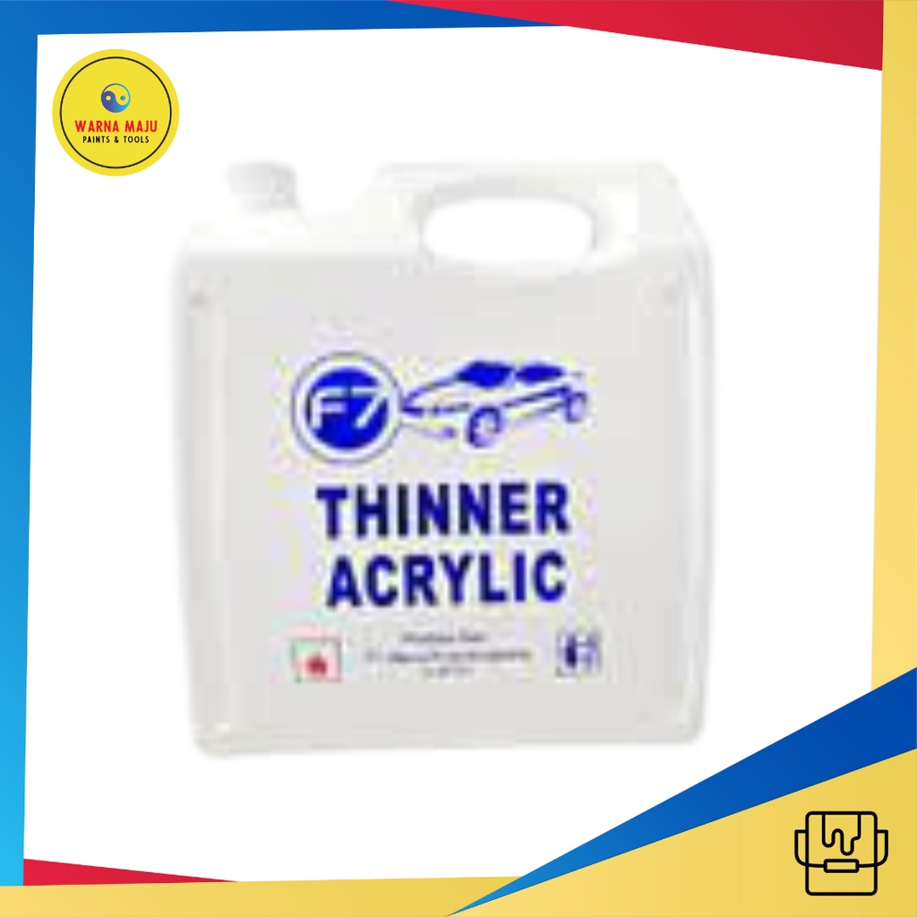 Jual Thinner F7 Acrylic | Ukuran : 5 Liter | Shopee Indonesia