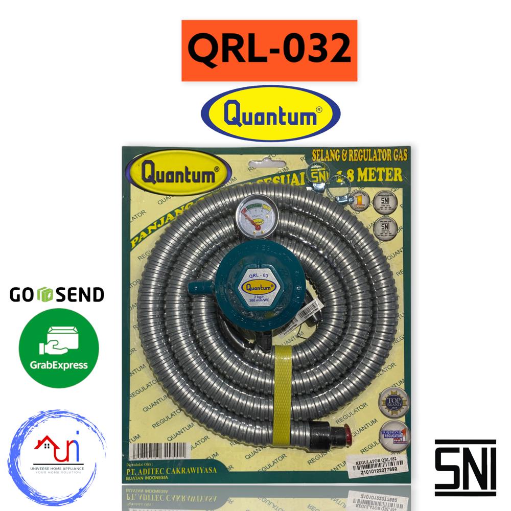 Jual Paket Selang Regulator Kompor Gas LPG Tekanan Rendah Quantum QRL ... Jual Paket Selang Regulator Kompor Gas LPG Tekanan Rendah Quantum QRL ...