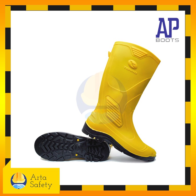 Jual Sepatu Boot/ Sepatu Boots/ Karet Merk AP Terra Eco 3 ( Warna ...