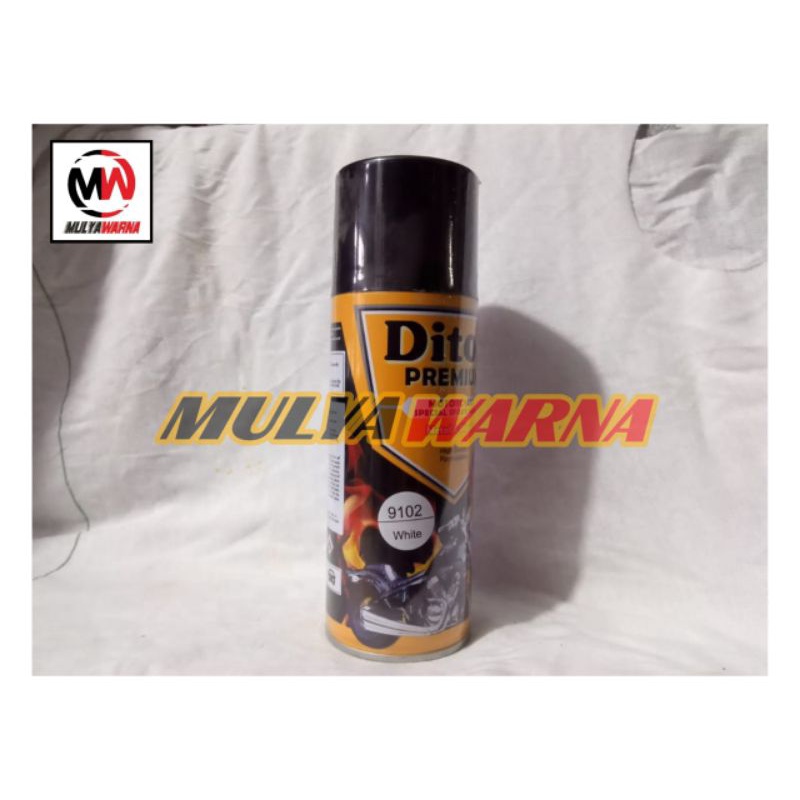 Jual CAT SEMPROT DITON PREMIUM 9102 WHITE 400CC | Shopee Indonesia