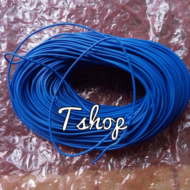Jual Kabel Serabut Kecil Biru | Shopee Indonesia