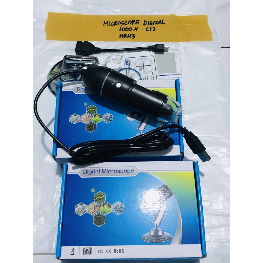 Jual Mikroskop Digital 50 - 1000x Magnifier USB Microscope Digital ...