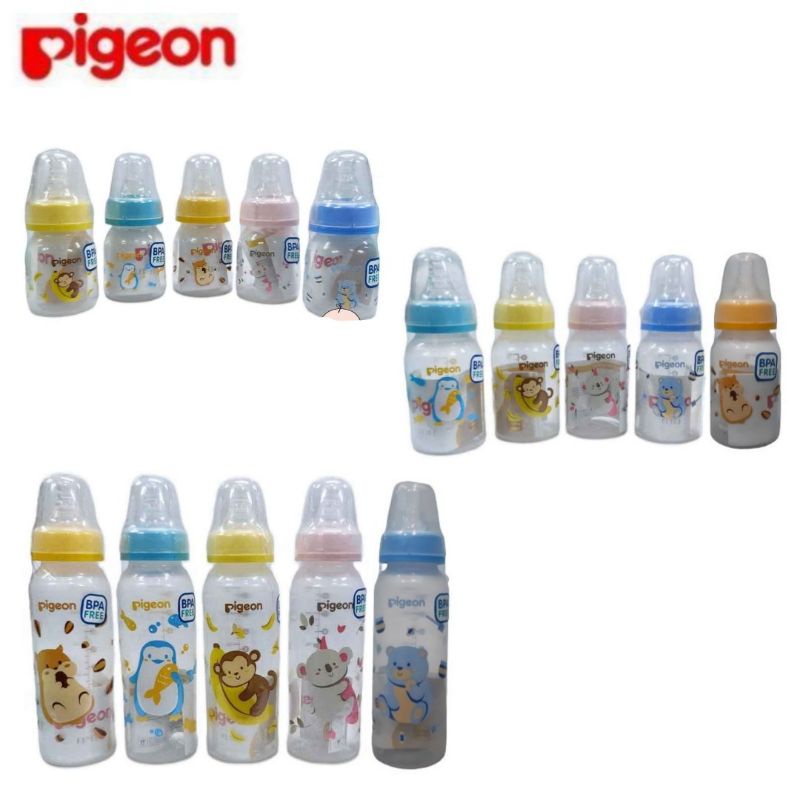 Jual Pigeon Botol Susu Bayi Peristaltic Nipple Standar MM 50ml 120ml ...