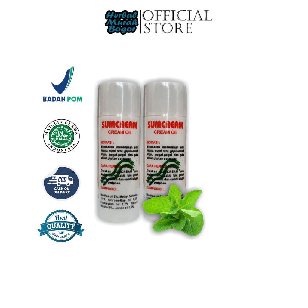 Jual SUMCREAM Sumbawa Cream Oil Asli-Original | Balsam Herbal Untk Otot ...