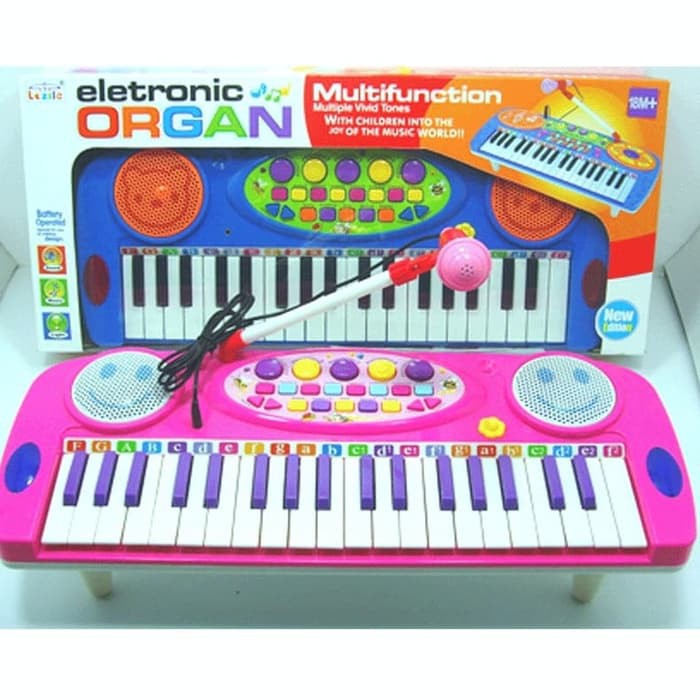 Jual mainan Edukatif Electronic organ - electric piano - keyboard anak ...