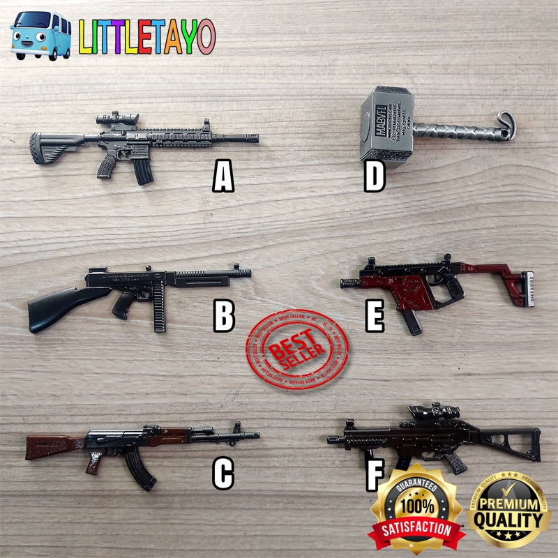 Jual MINIATUR SENJATA API PISTOL SENAPAN WEAPON PLAY ART HOT TOYS 1/6 1 ...