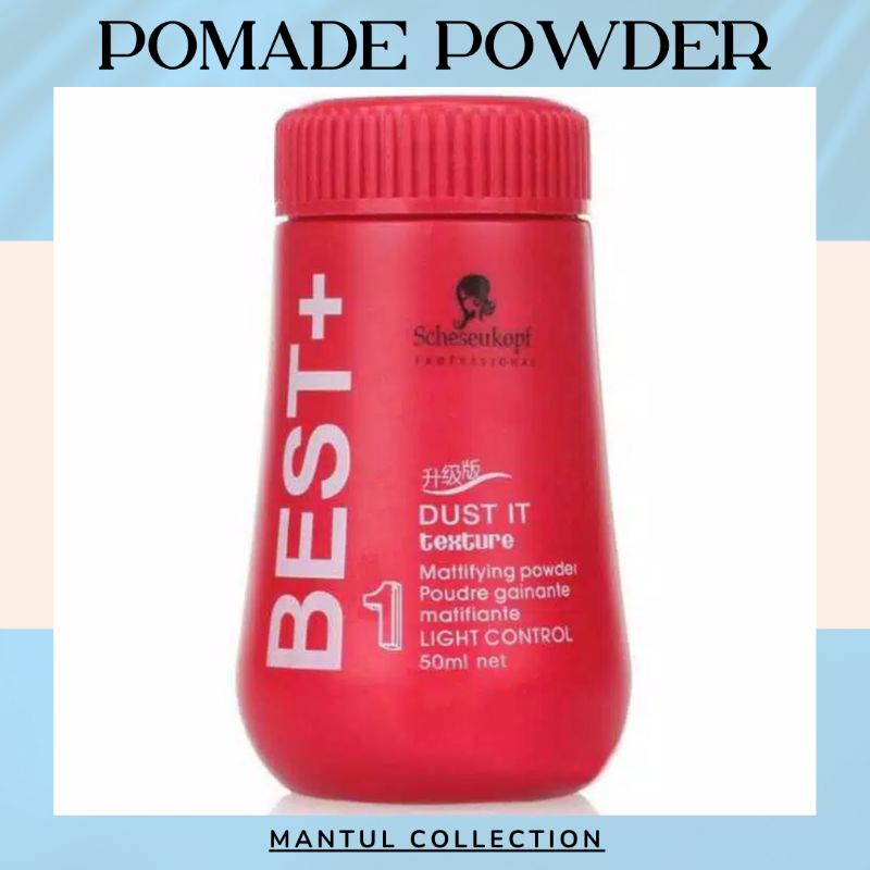 Jual BEST+ Hair Volume Powder dust it POMADE Styling Rambut | Shopee ...