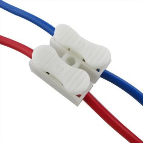 Jual Quick Cable Wire Connector 2 Pin Push Konektor Kabel 2P Terminal ...