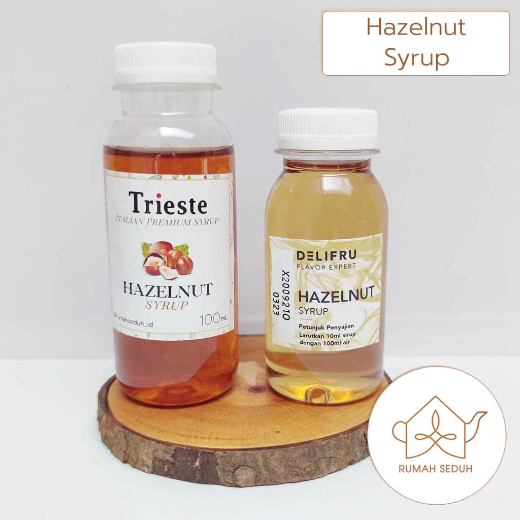 Jual 100 mL Hazelnut Syrup merk Trieste kecil - Sirup Hazelnut kecil ...