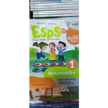 Jual ESPS Matematika kelas 1 sd kurikulum merdeka penerbit erlangga | Shopee Indonesia