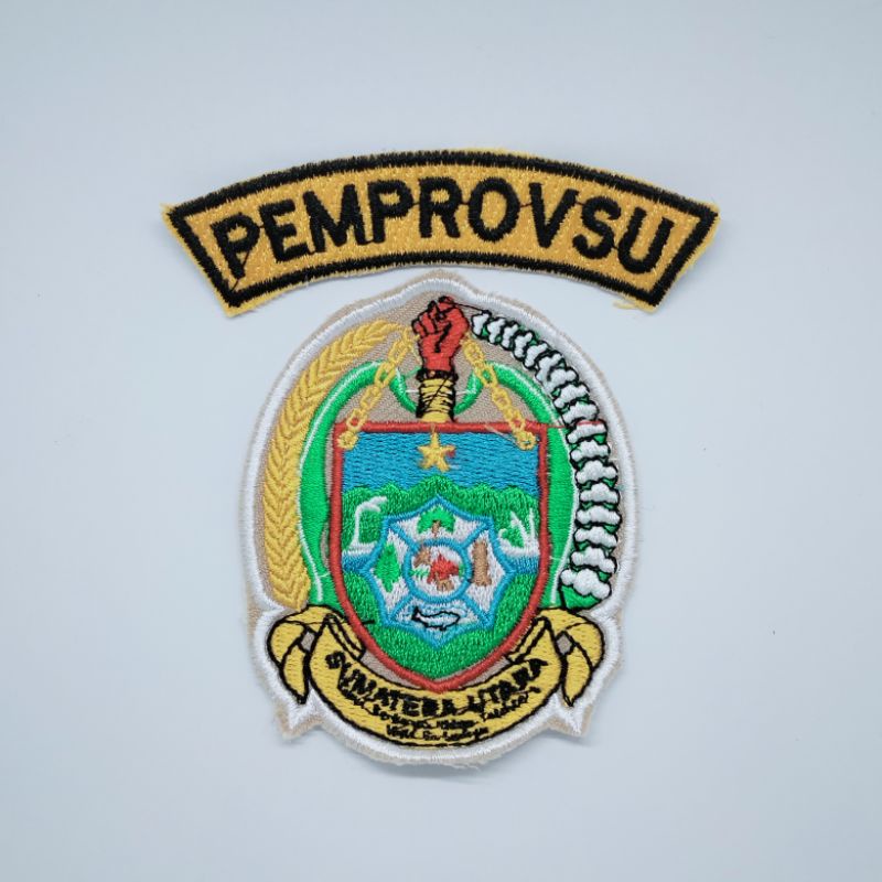 Jual Logo Bordir Provinsi Sumatera Utara / Logo Provinsi Sumatera Utara ...
